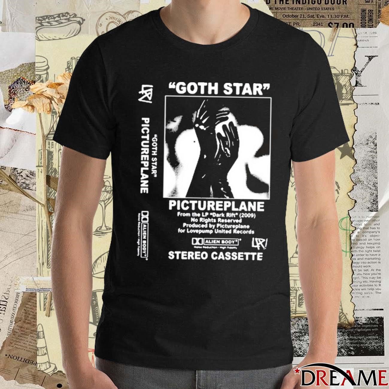 Official Goth Star Pictureplane Stereo Cassette t-shirt, hoodie ...