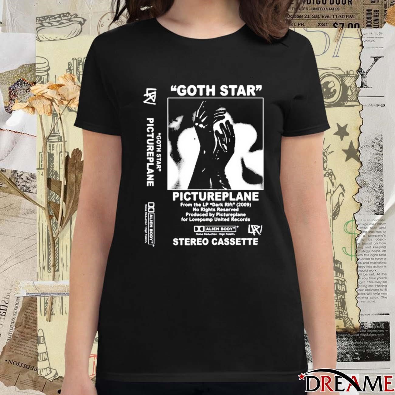 Official Goth Star Pictureplane Stereo Cassette t-shirt, hoodie ...