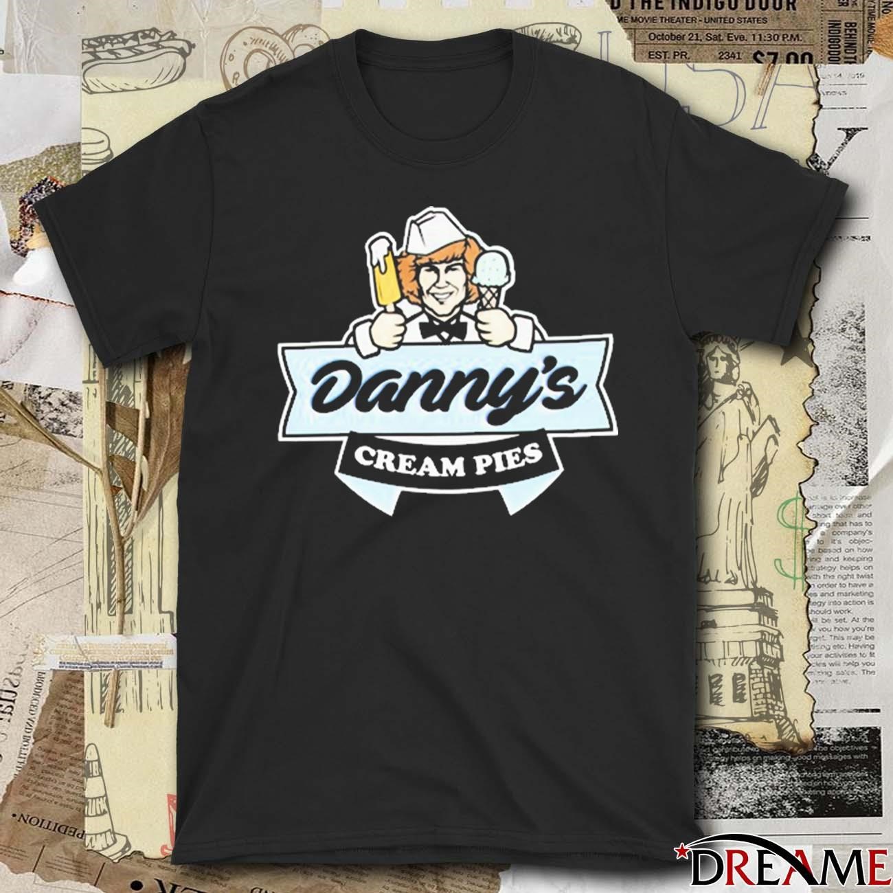 Official Danny Duncan Danny's Cream Pies t-shirt, hoodie, sweater, long ...