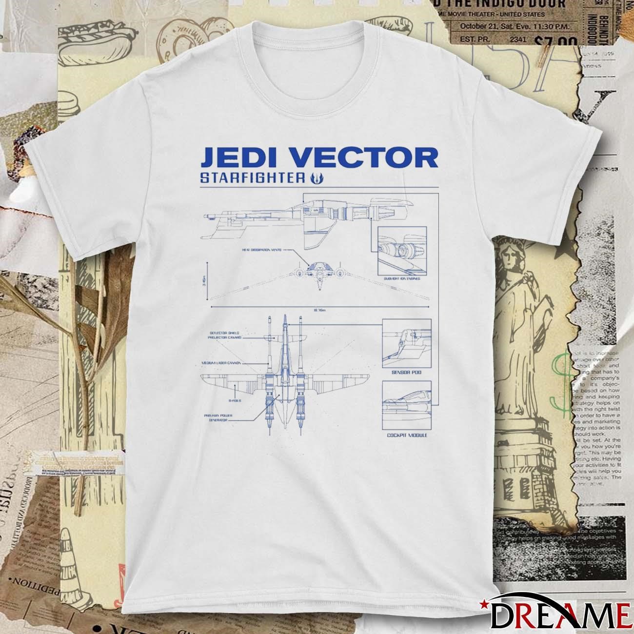 Official Jedi Vector Starfighter Star War t-shirt, hoodie, sweater ...