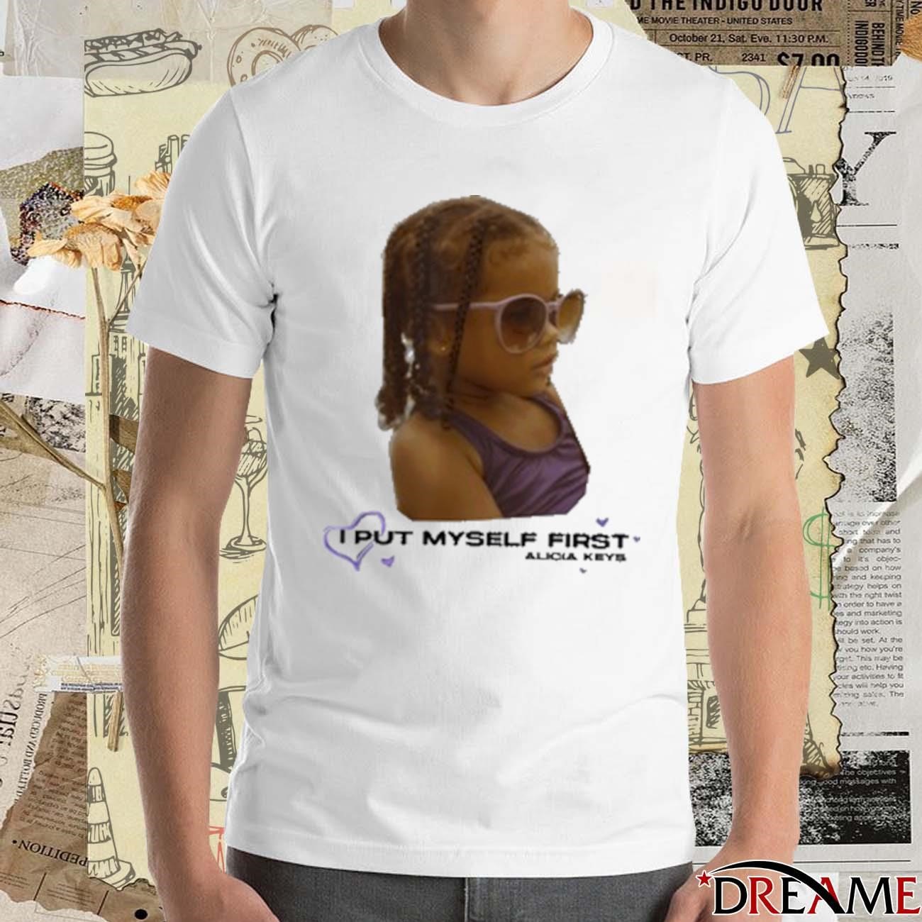 Official Keys Affirmations I Put Myself First t-shirt, hoodie, sweater ...