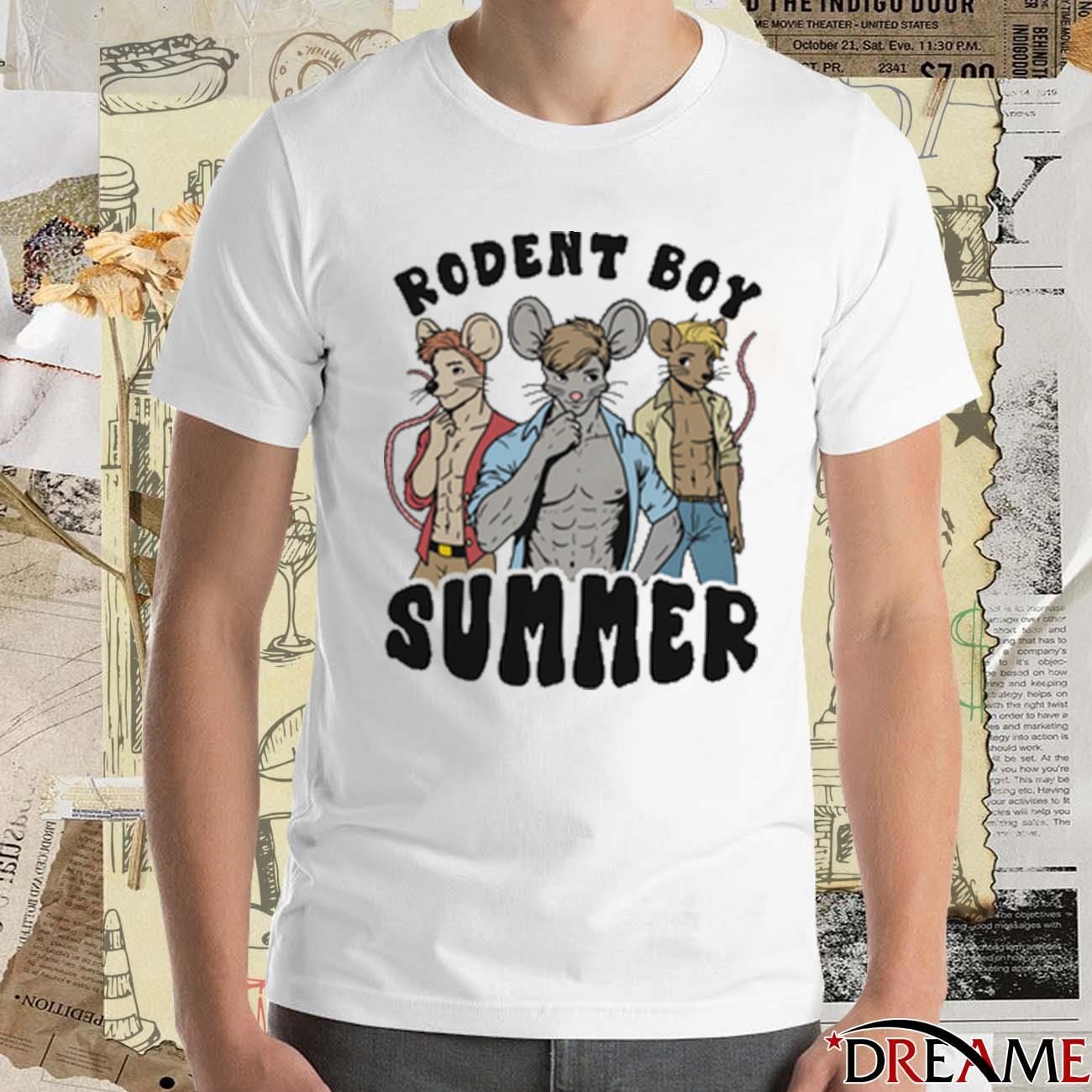 Official Rodent Boy Summer t-shirt, hoodie, sweater, long sleeve and ...
