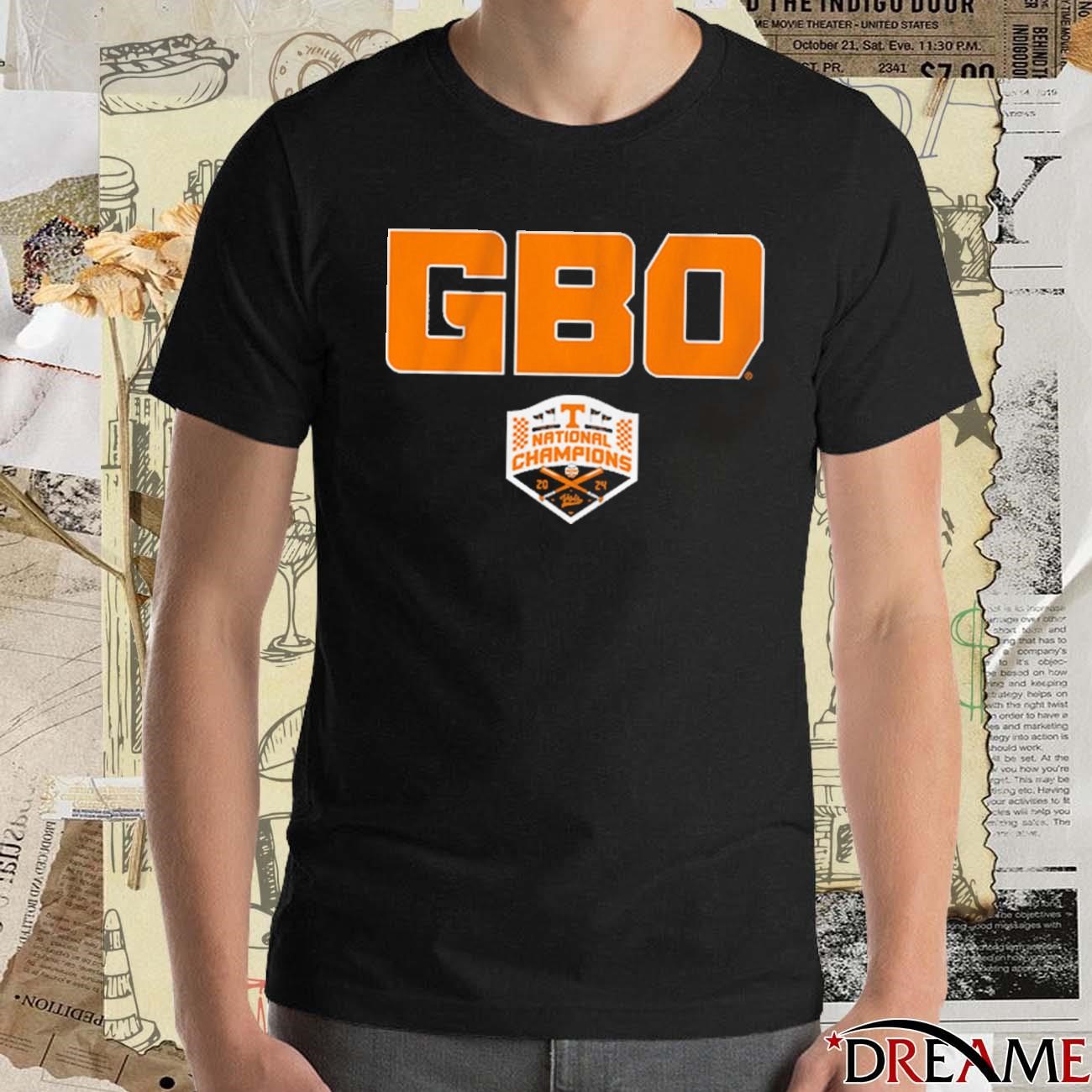 Official Tennessee Baseball Gbo Cws National Champions 2024 t-shirt ...
