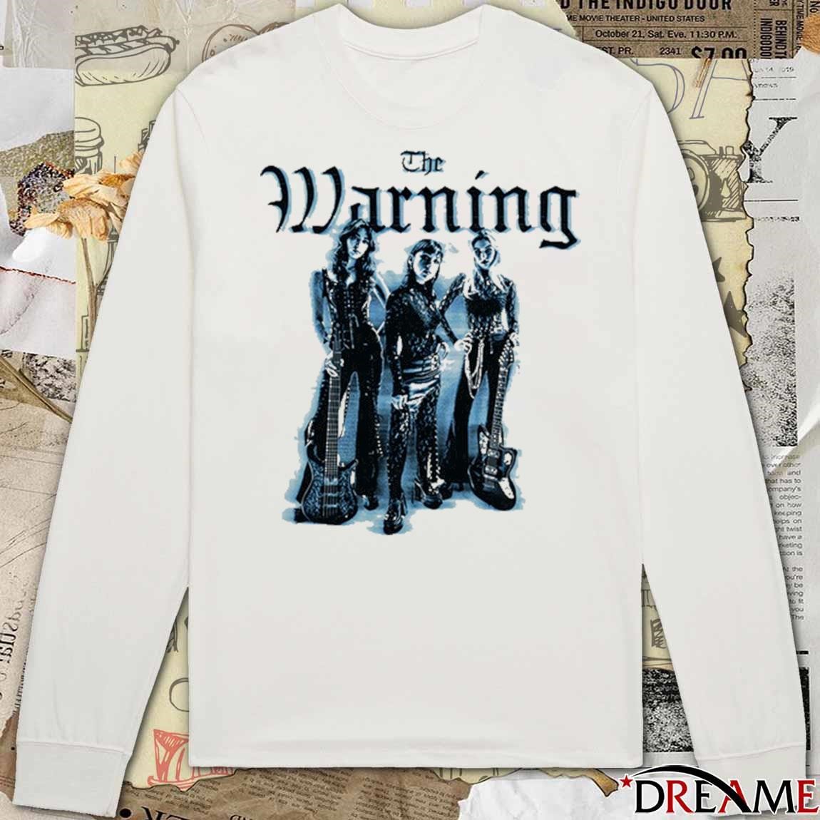 Official 2024 The Warning Blue Fade Natural t-shirt, hoodie, sweater ...