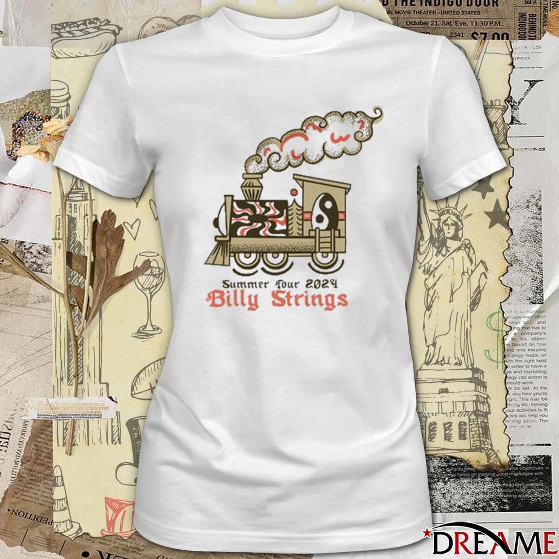 Official Billy Strings Train Summer Tour 2024 t-shirt, hoodie, sweater ...