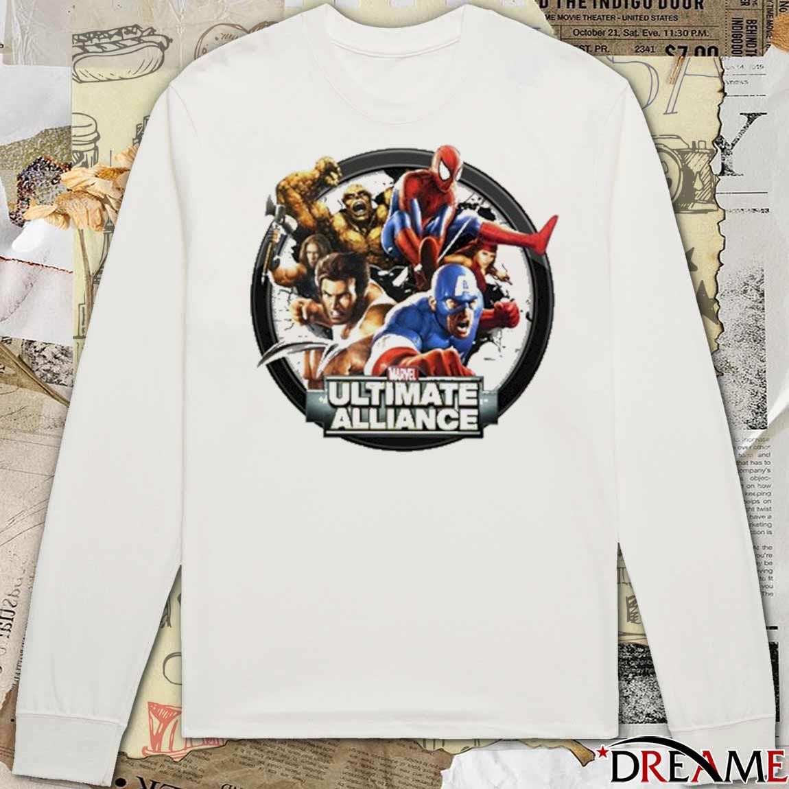 Official Nathaniel Marvel Ultimate Alliance t-shirt, hoodie, sweater ...