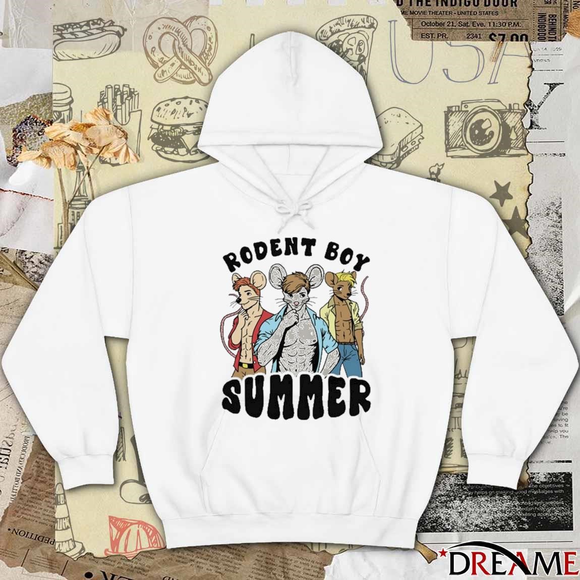 Official Phil Lester Wearing Rodent Boy Summer t-shirt, hoodie, sweater ...