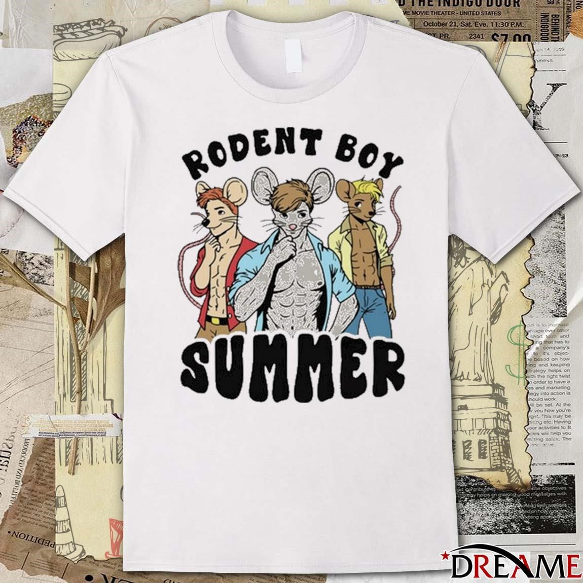 Official Phil Lester Wearing Rodent Boy Summer t-shirt, hoodie, sweater ...