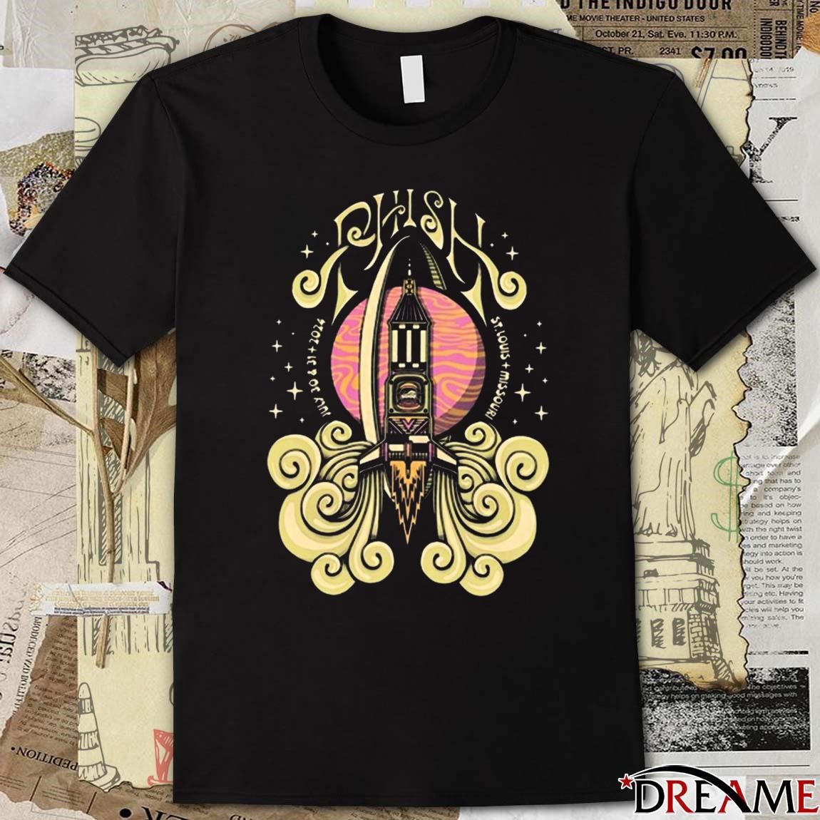 Official Phish July 30-31 2024 Chaifetz Arena St. Louis MO t-shirt, hoodie, sweater, long sleeve ...