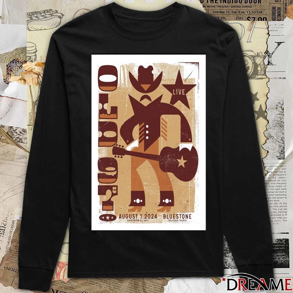 Official Poster Old 97's August 1 2024 Live In Concert At The Bluestone ...