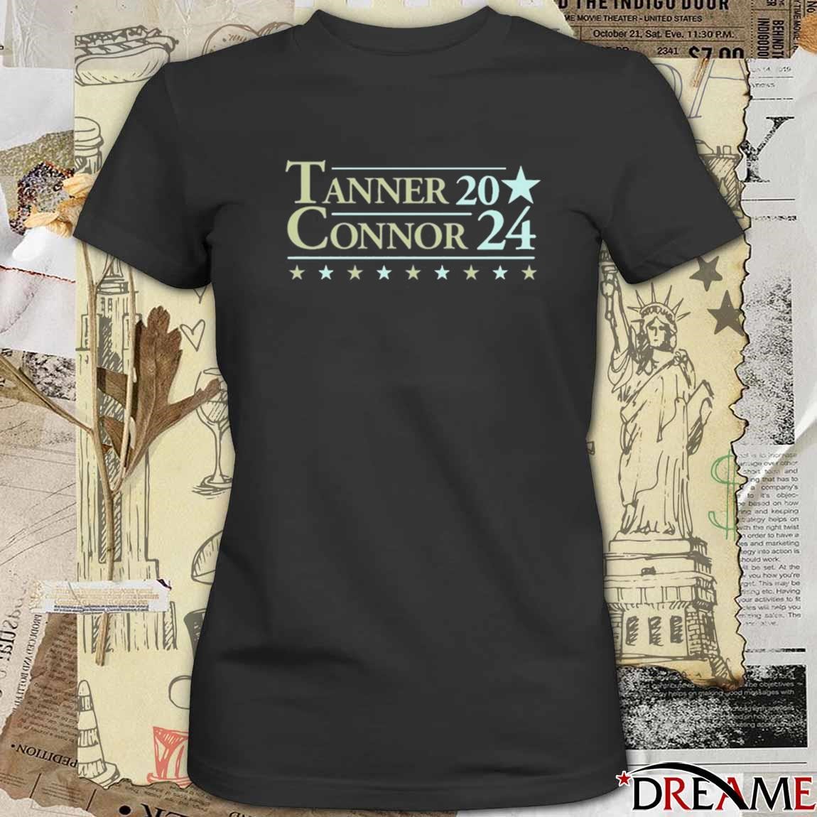 Official Tanner Connor 2024 Make America Smile Again t-shirt, hoodie ...