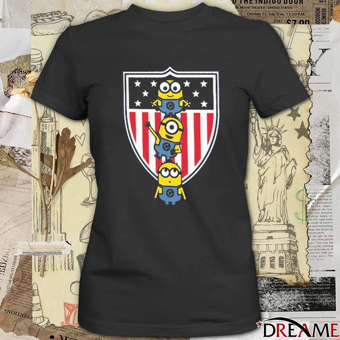 Official Team USA Minions Flag Logo 2024 New t-shirt, hoodie, sweater ...