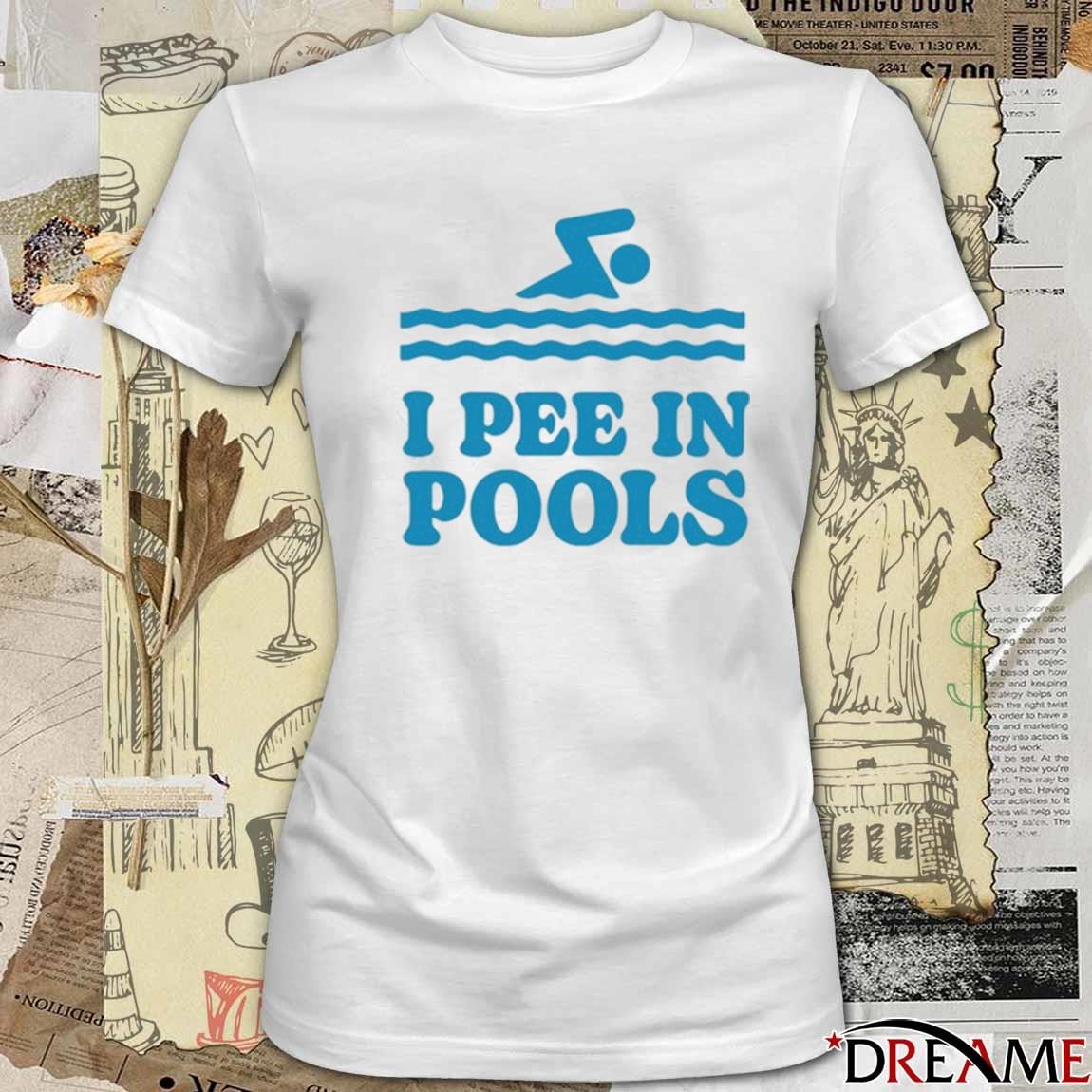 Official Trashcan Paul I Pee In Pools t-shirt, hoodie, sweater, long ...