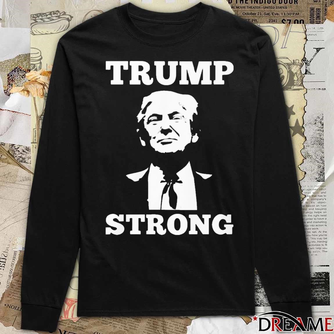 Official Trump Strong Pennsylvania Rally 2024 Painting t-shirt, hoodie ...