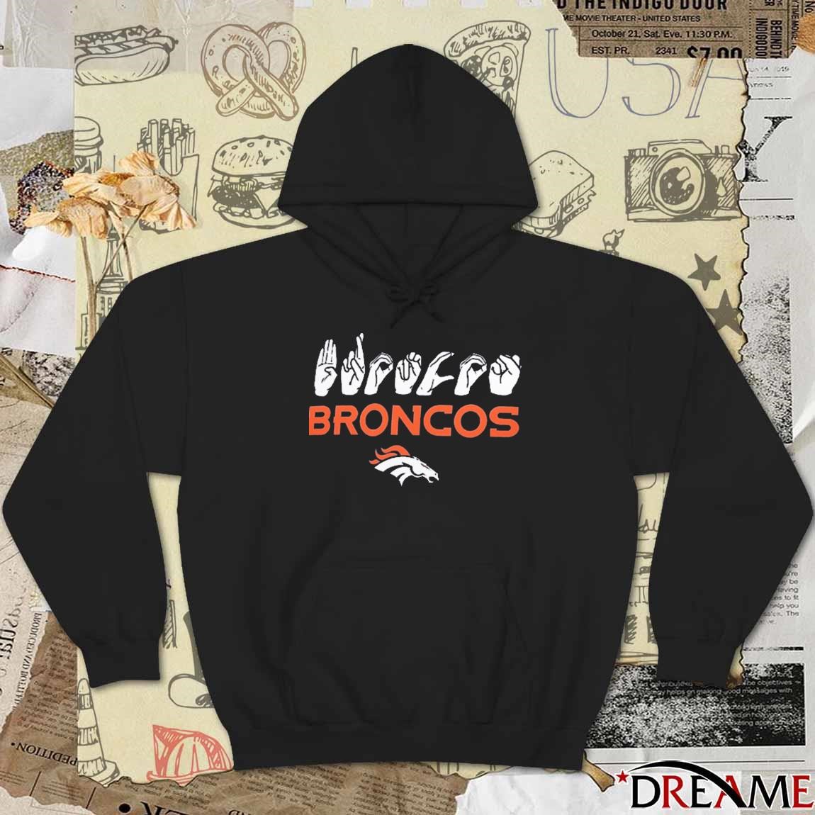 Official Denver Broncos The NFL ASL Collection by Love Sign American ...