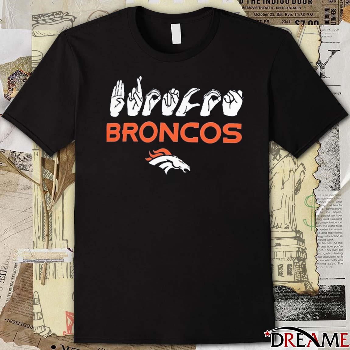 Official Denver Broncos The NFL ASL Collection by Love Sign American ...