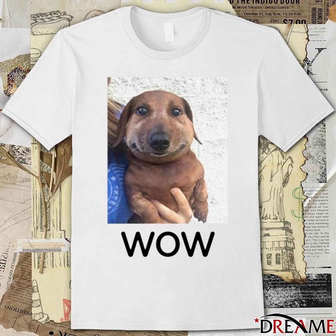 Official Fallenchungus Pet Dog Wow t-shirt, hoodie, sweater, long ...