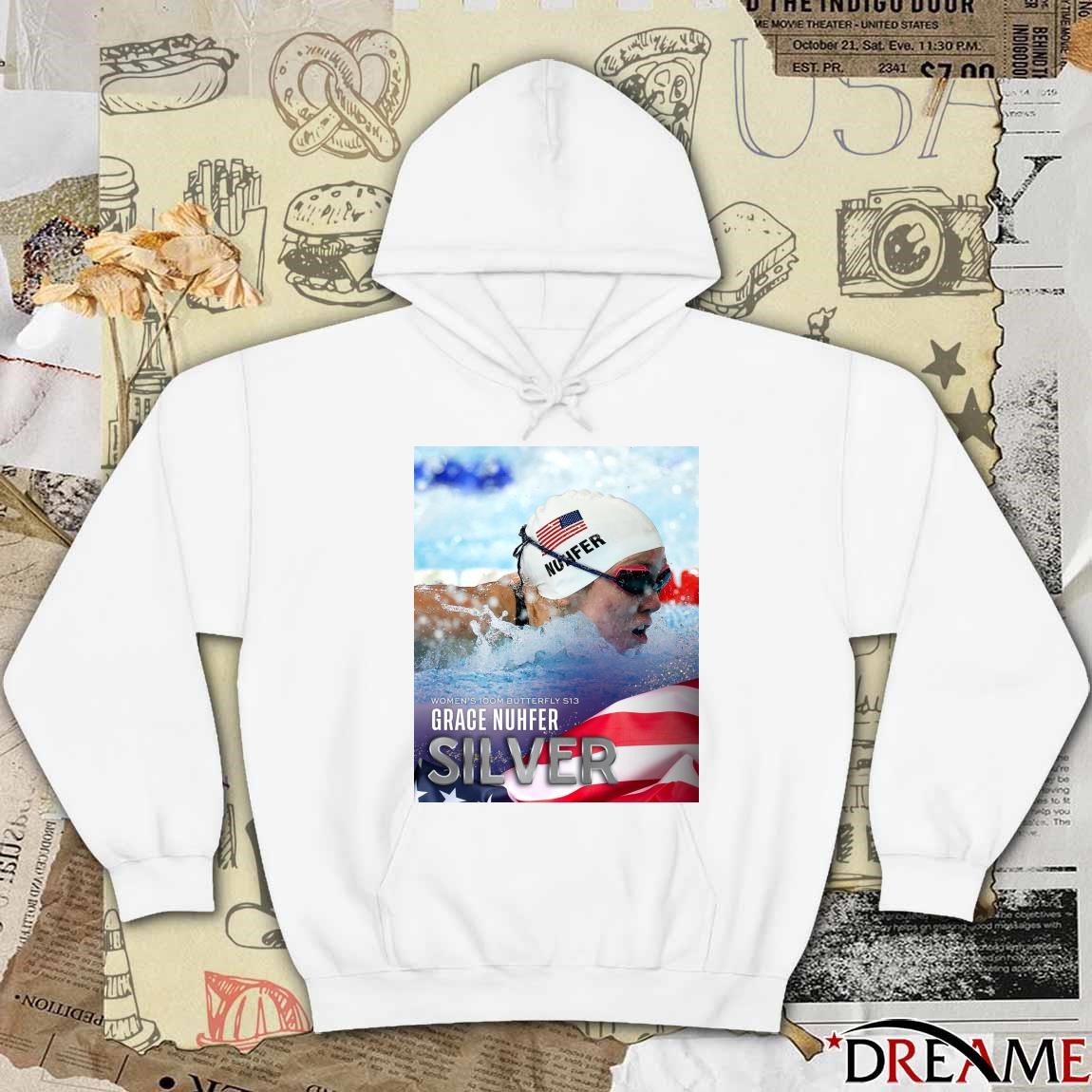 Official Grace Nuhfer Team USA Silver Medal Women's 100m Butterfly S13 ...