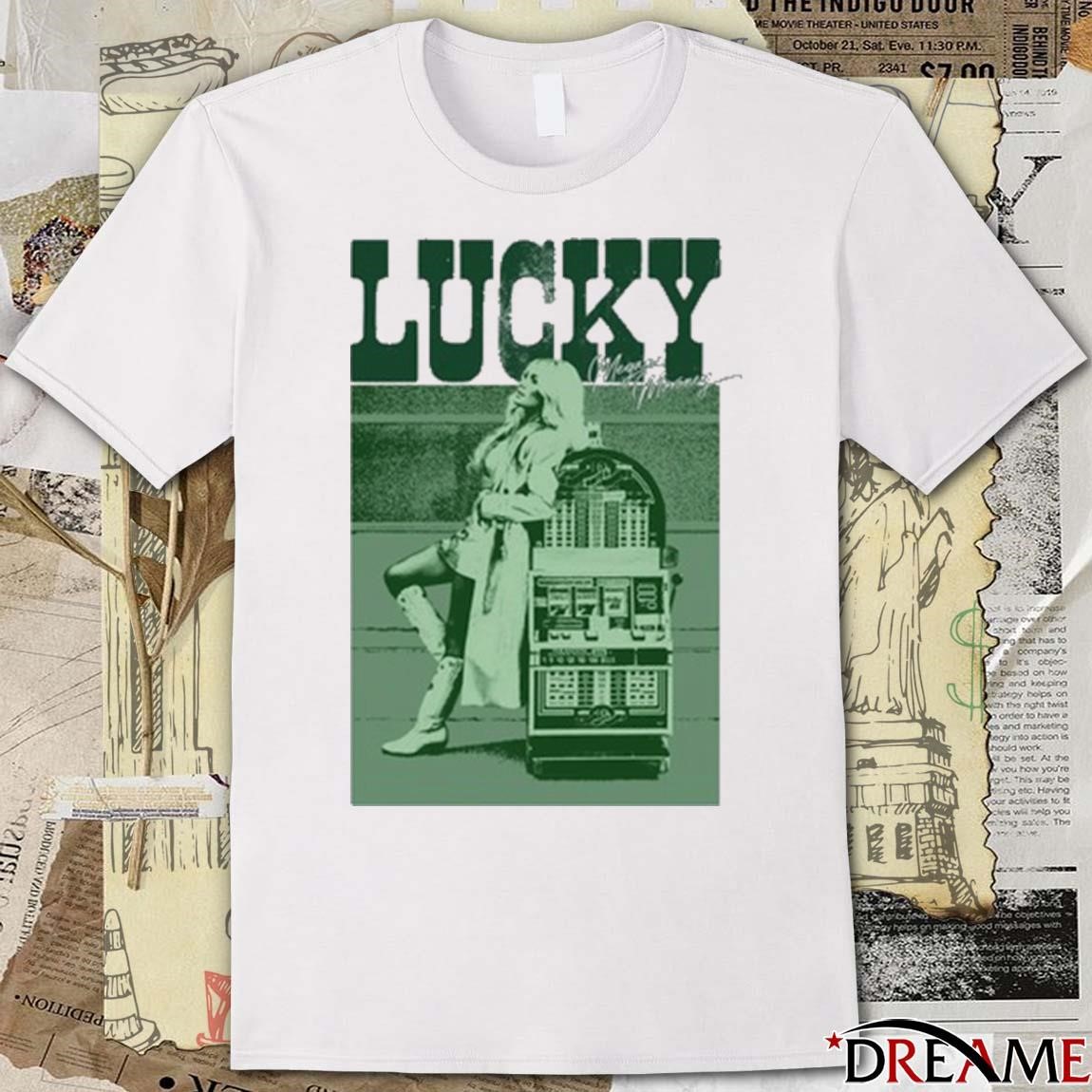 Official Megan Moroney Lucky Portrait 2024 Signature t-shirt, hoodie ...