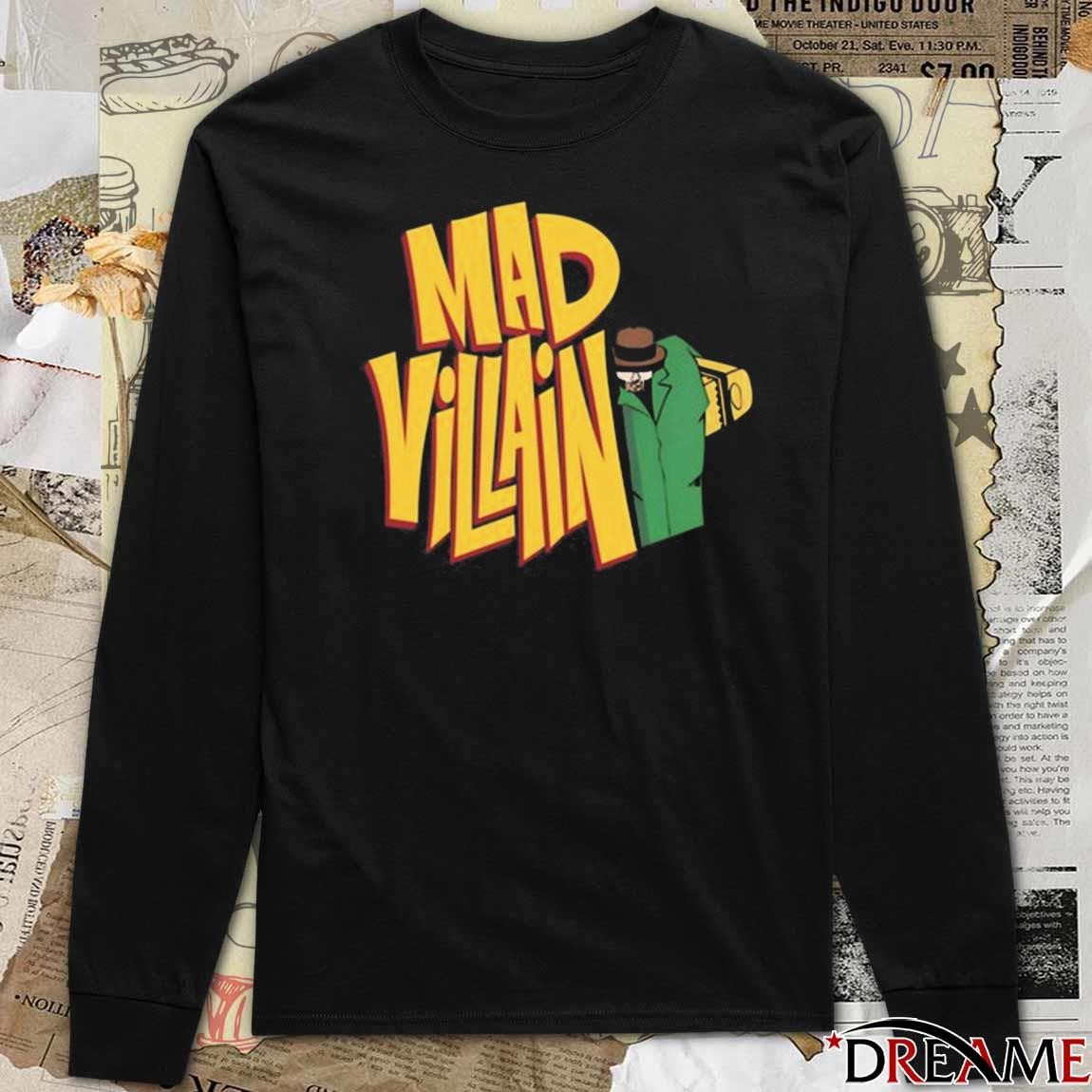 Official Mf Doom All Caps Madvillain Lurk t-shirt, hoodie, sweater ...
