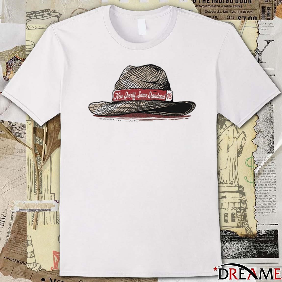 Official New Sheriff Same Standard Pocket t-shirt, hoodie, sweater ...