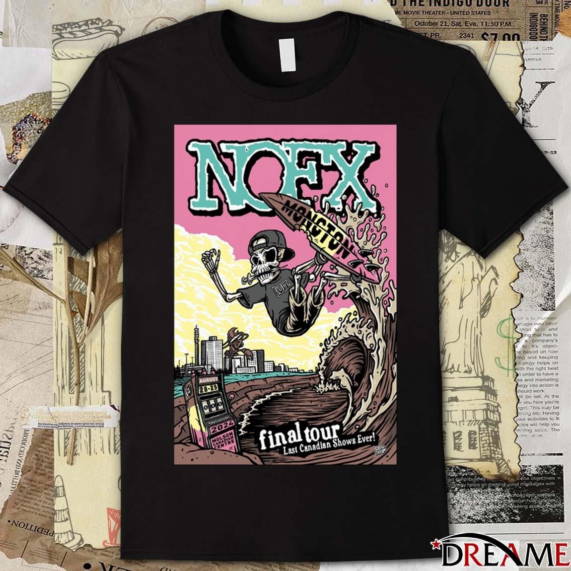 Official Poster NOFX Aug 28-29 2024 Hotel Casino New Brunswick In ... Official Poster NOFX Aug 28-29 2024 Hotel Casino New Brunswick In ...