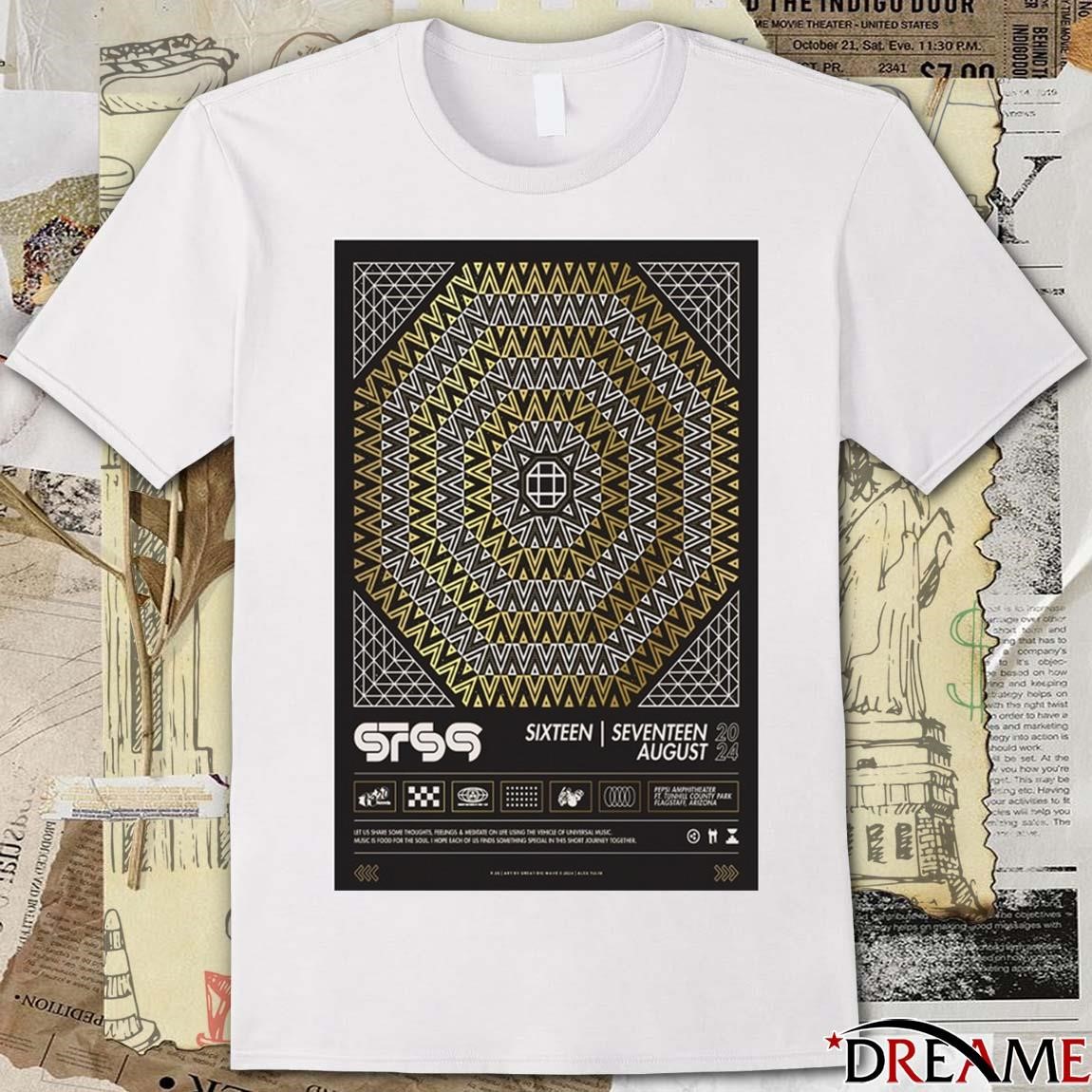 Official Poster STS9 August 16-17 2024 Pepsi Amphitheater In Flagstaff ...