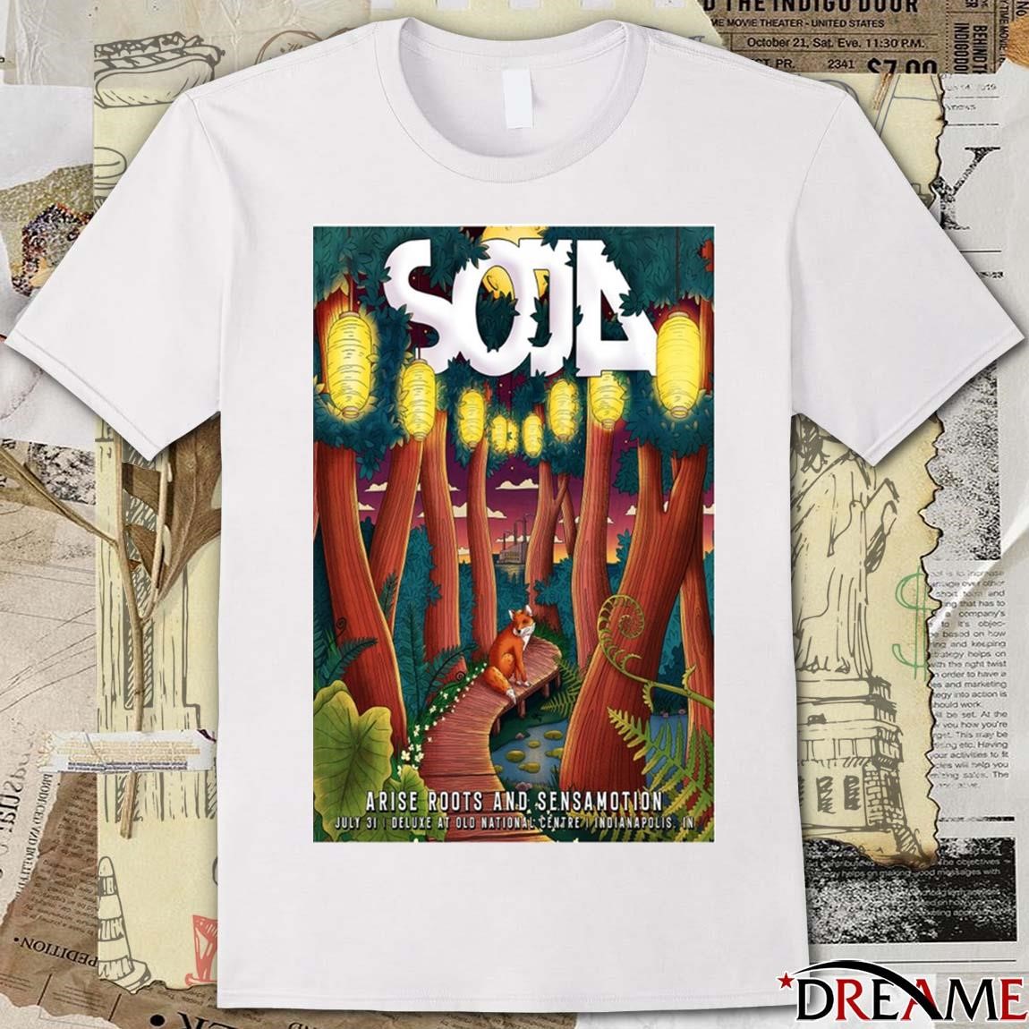 Official Poster Soja July 31 2024 Old National Centre Indianapolis IN t ...