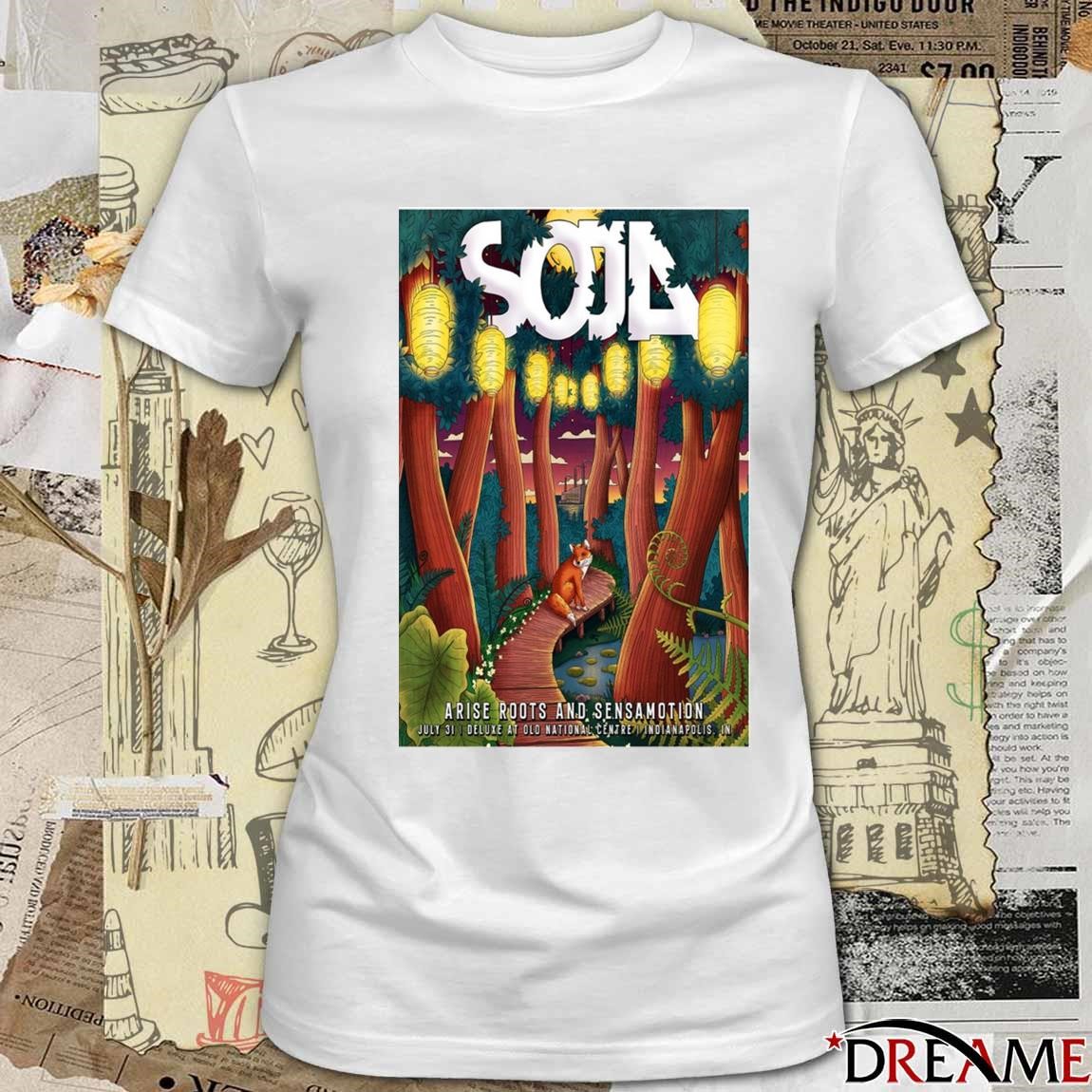 Official Poster Soja July 31 2024 Old National Centre Indianapolis IN t ...