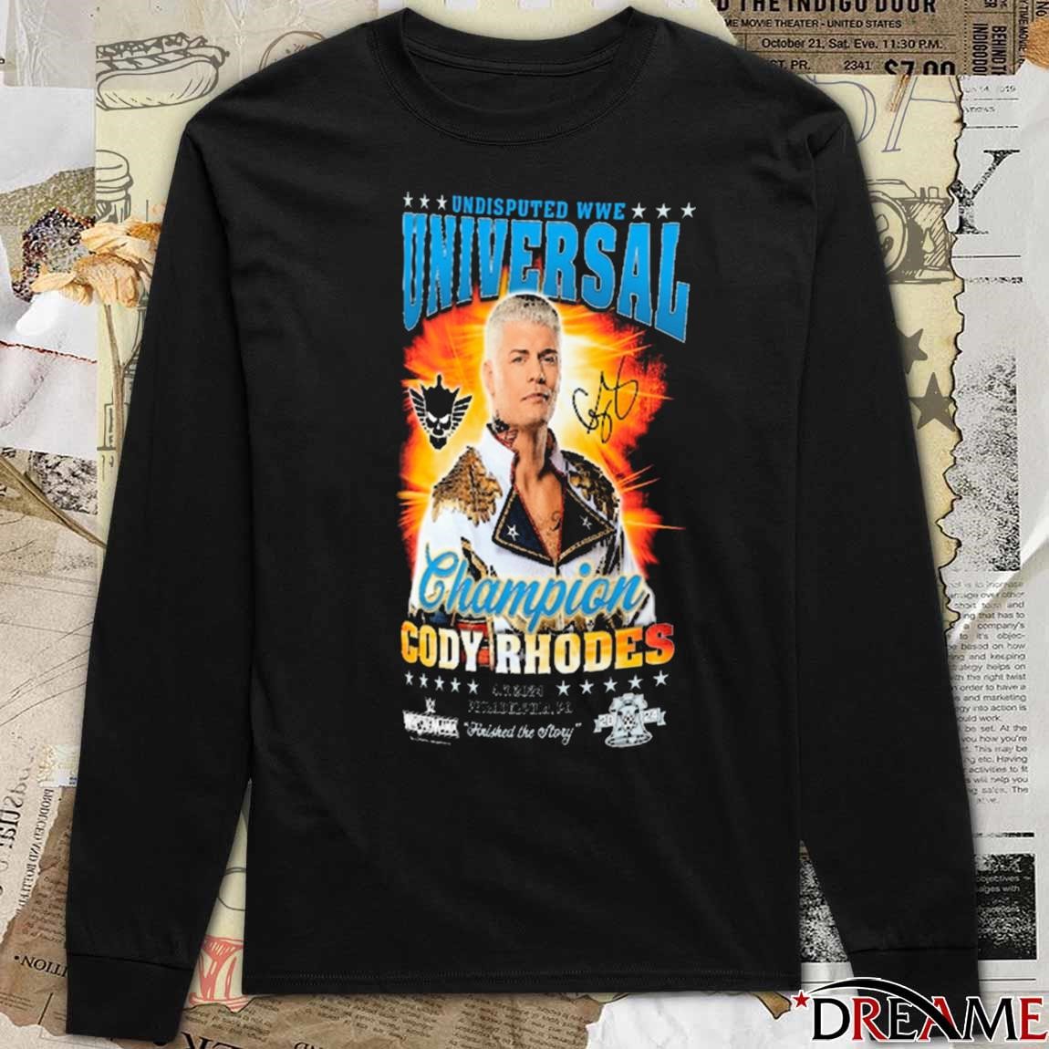 Official Ripple Junction Black Cody Rhodes Undisputed WWE Universal ...