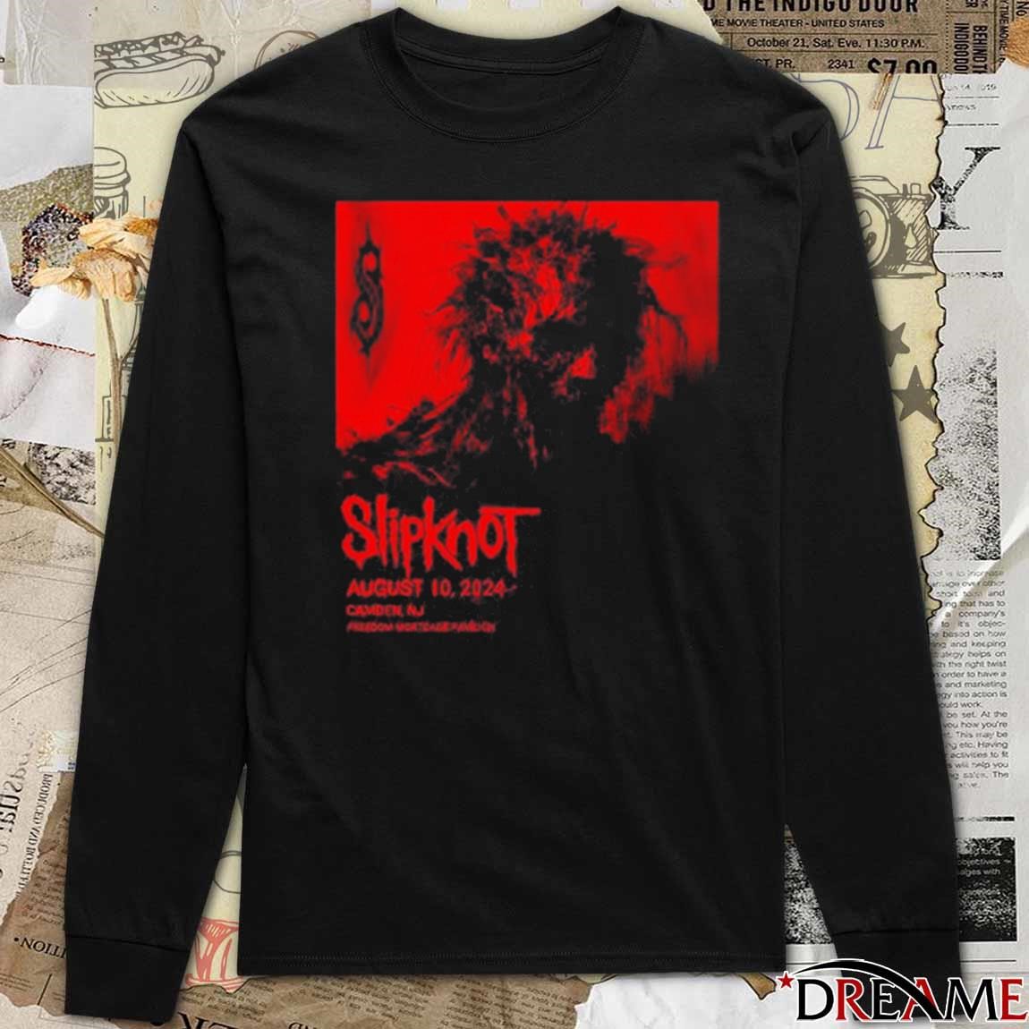 Official Slipknot August 10 2024 Freedom Mortgage Pavilion Camden NJ t ...