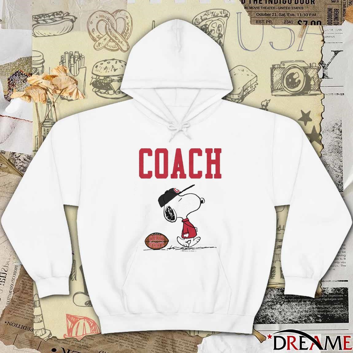Official Snoopy Peanuts x Ohio State World Famous Football Coach t ...