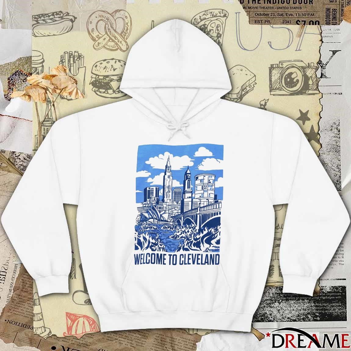Official The Land Down Under Welcome To Cleveland t-shirt, hoodie ...