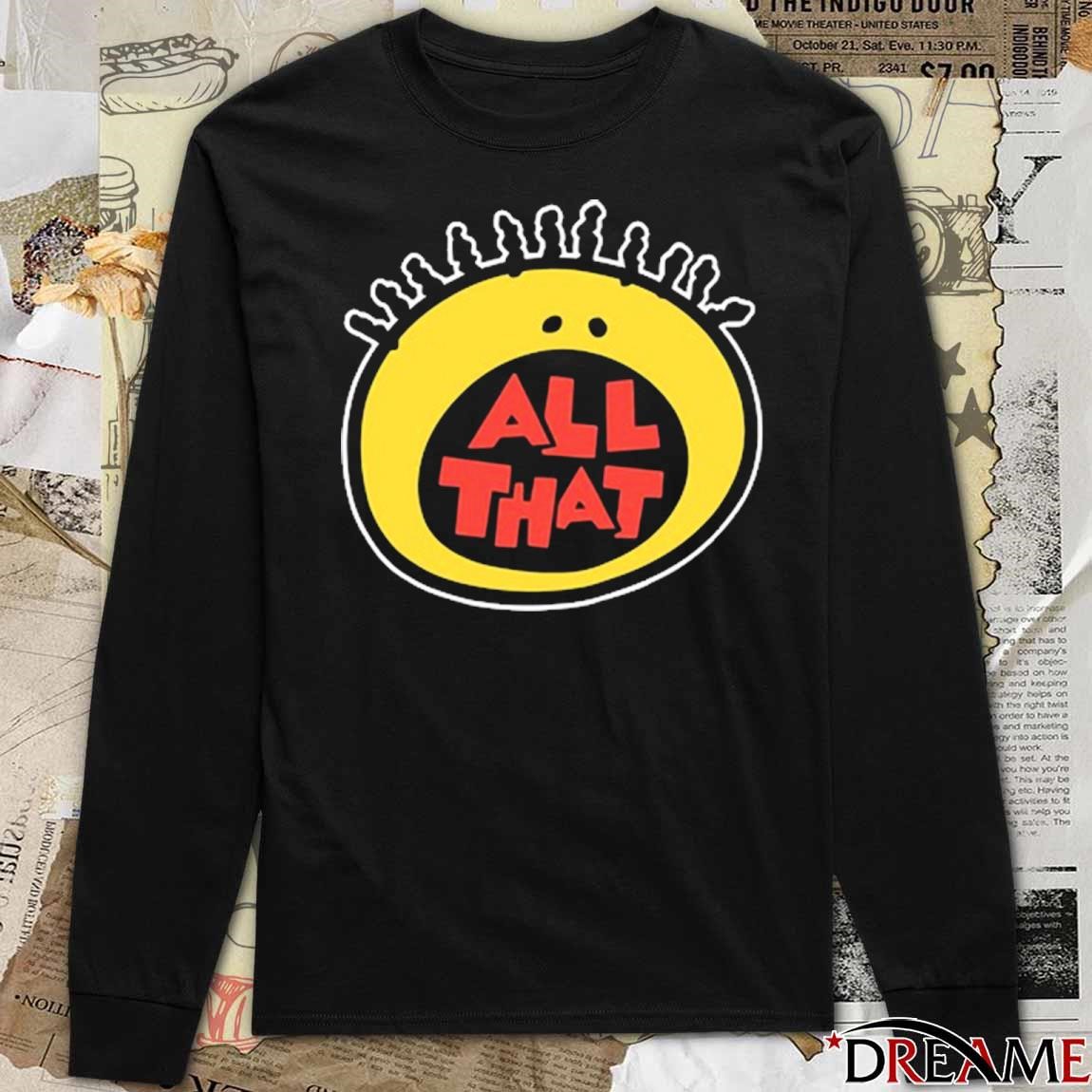 Official All That Logo Maria Ferrer Curves t-shirt, hoodie, sweater ...