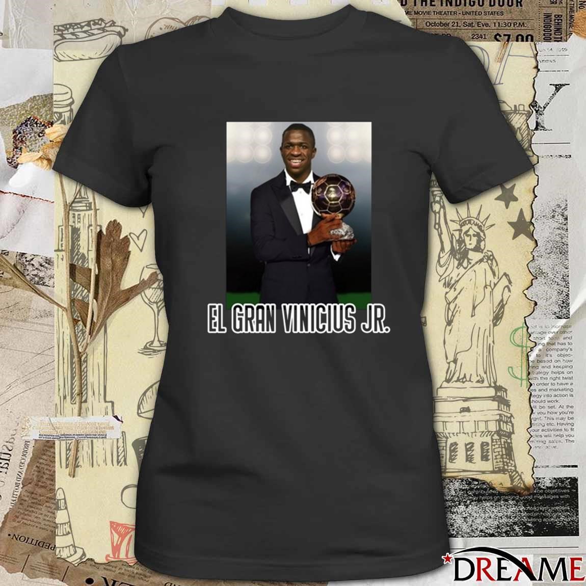 Official Clkbae El Gran Vinicius Jr. Photo t-shirt, hoodie, sweater ...