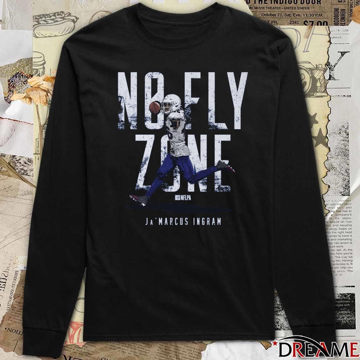 Official Ja'Marcus Ingram Buffalo Bills NFL No Fly Zone t-shirt, hoodie ...