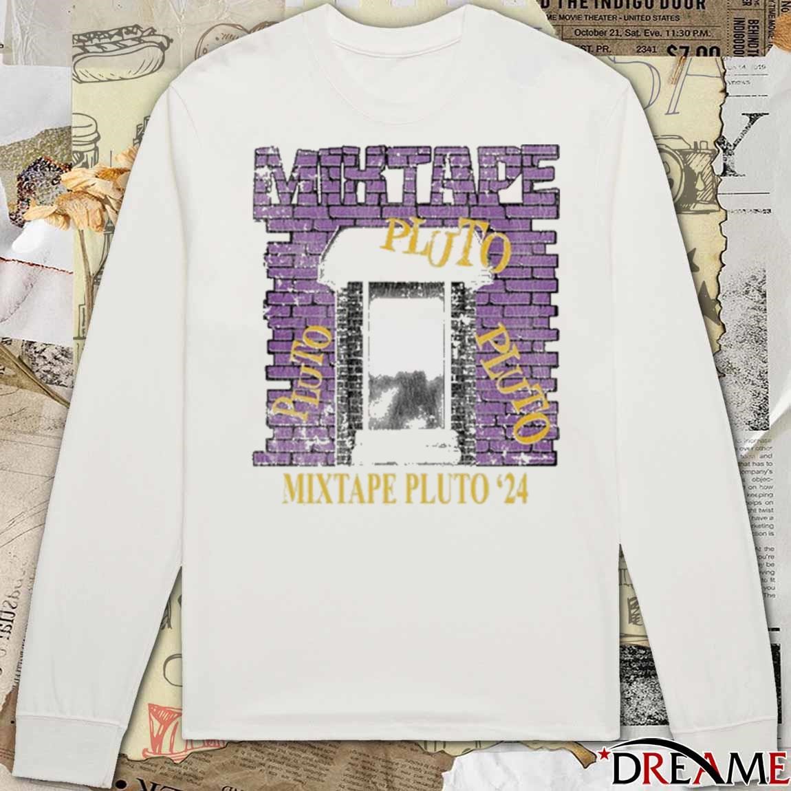 Official Mixtape Pluto '24 Vintage t-shirt, hoodie, sweater, long sleeve and tank top
