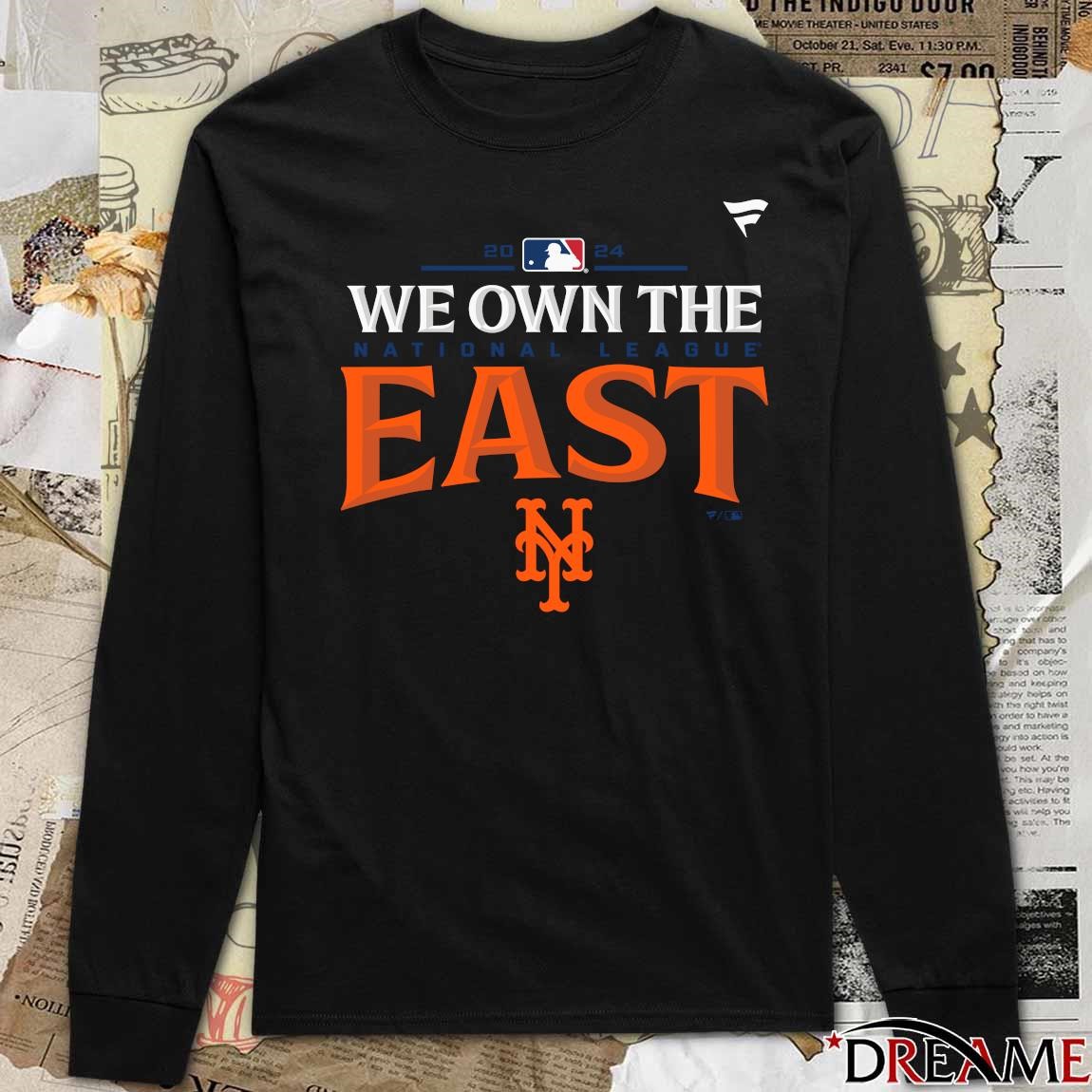 Official New York Mets 2024 We Own The National League East Division ...