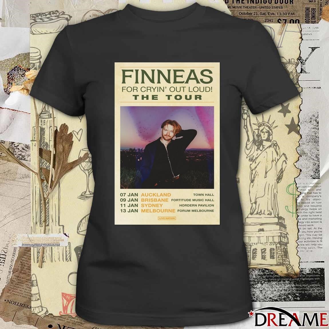 Official Poster Finneas For Cryin’ Out Loud The Tour t-shirt, hoodie ...