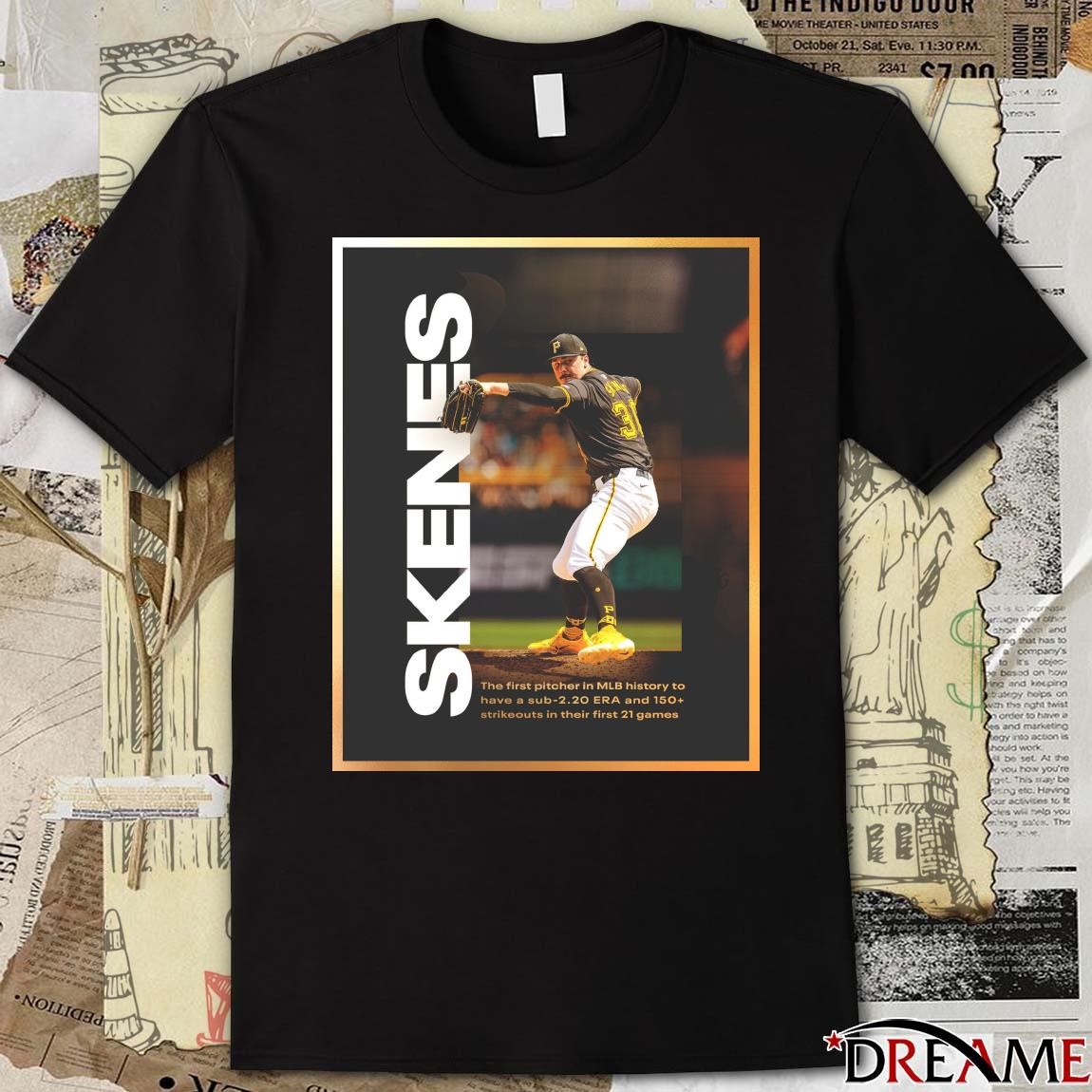 Official Poster Paul Skenes The First Pitcher In MLB History To Have A ...