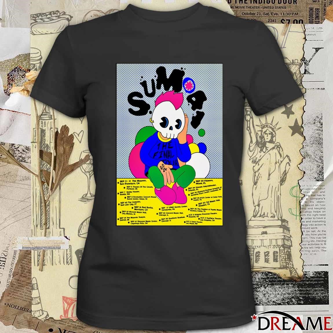 Official Poster Sum 41 The Final Tour 2024 t-shirt, hoodie, sweater ...