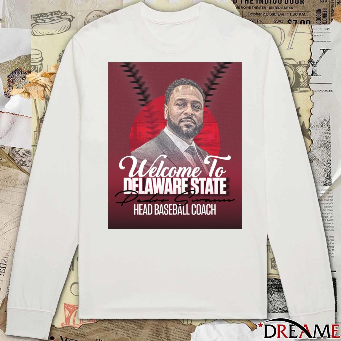 Official Welcome To Delaware State Head Baseball Coach Signature Poster ...