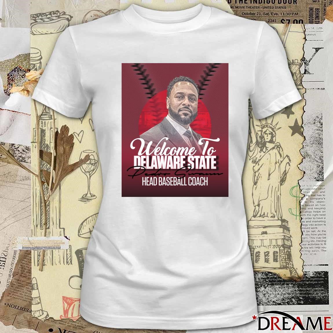 Official Welcome To Delaware State Head Baseball Coach Signature Poster ...