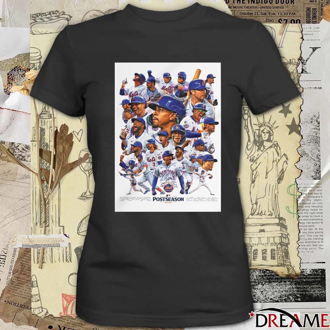 Official Poster New York Mets MLB To Commemorate The 2024 Postseason ...