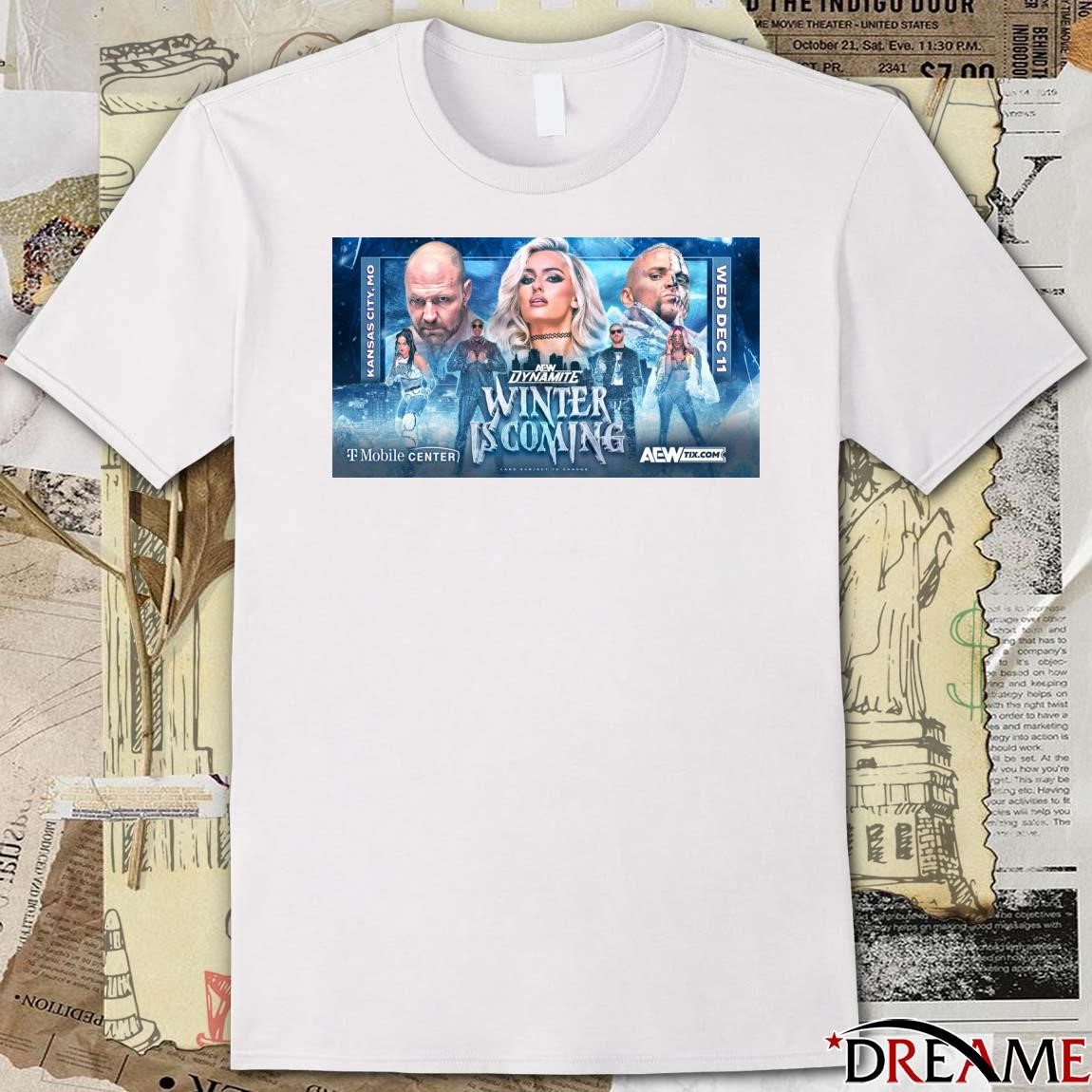 Official AEW Dynamite Winter Is Coming Featuring Mariah May, Jon Moxley ...