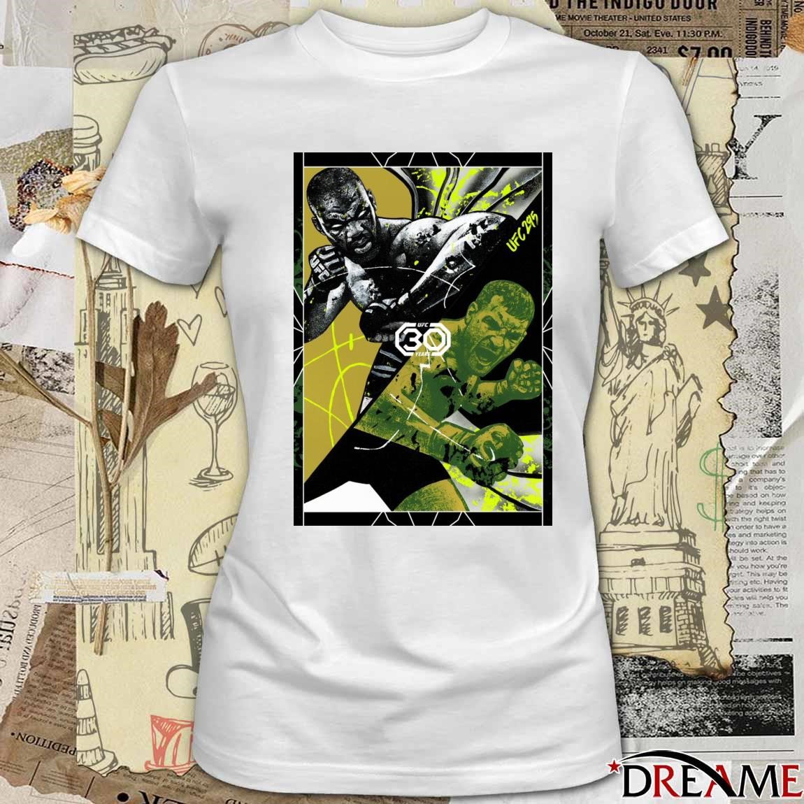 Official Bones Vs Stipe UFC 30 Years Make This 295 Poster One Year Ago ...