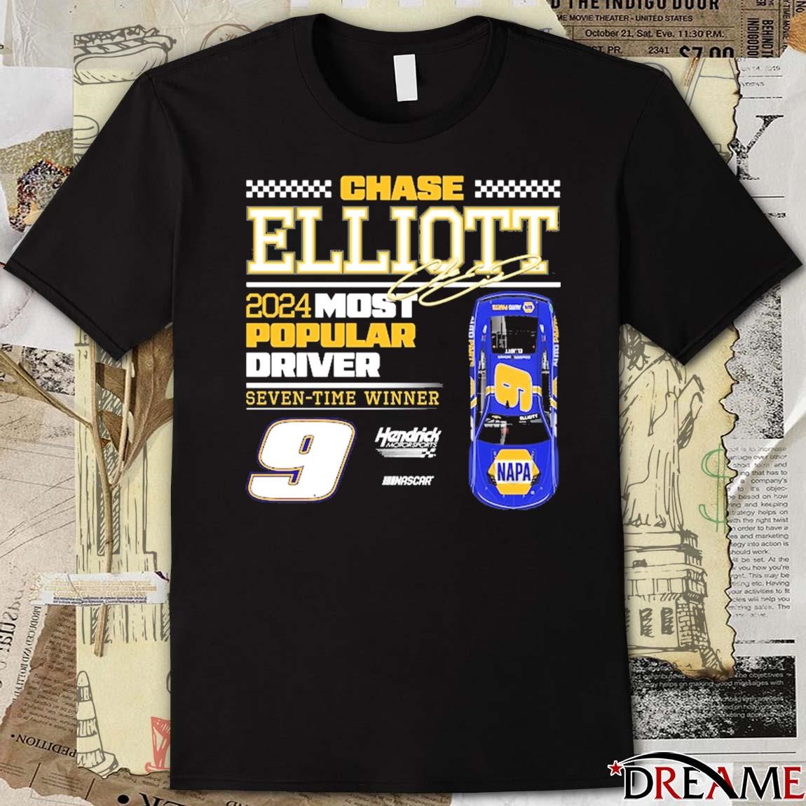 Official Hendrick Motorsports Team Chase Elliott NASCAR 2024 Most ...