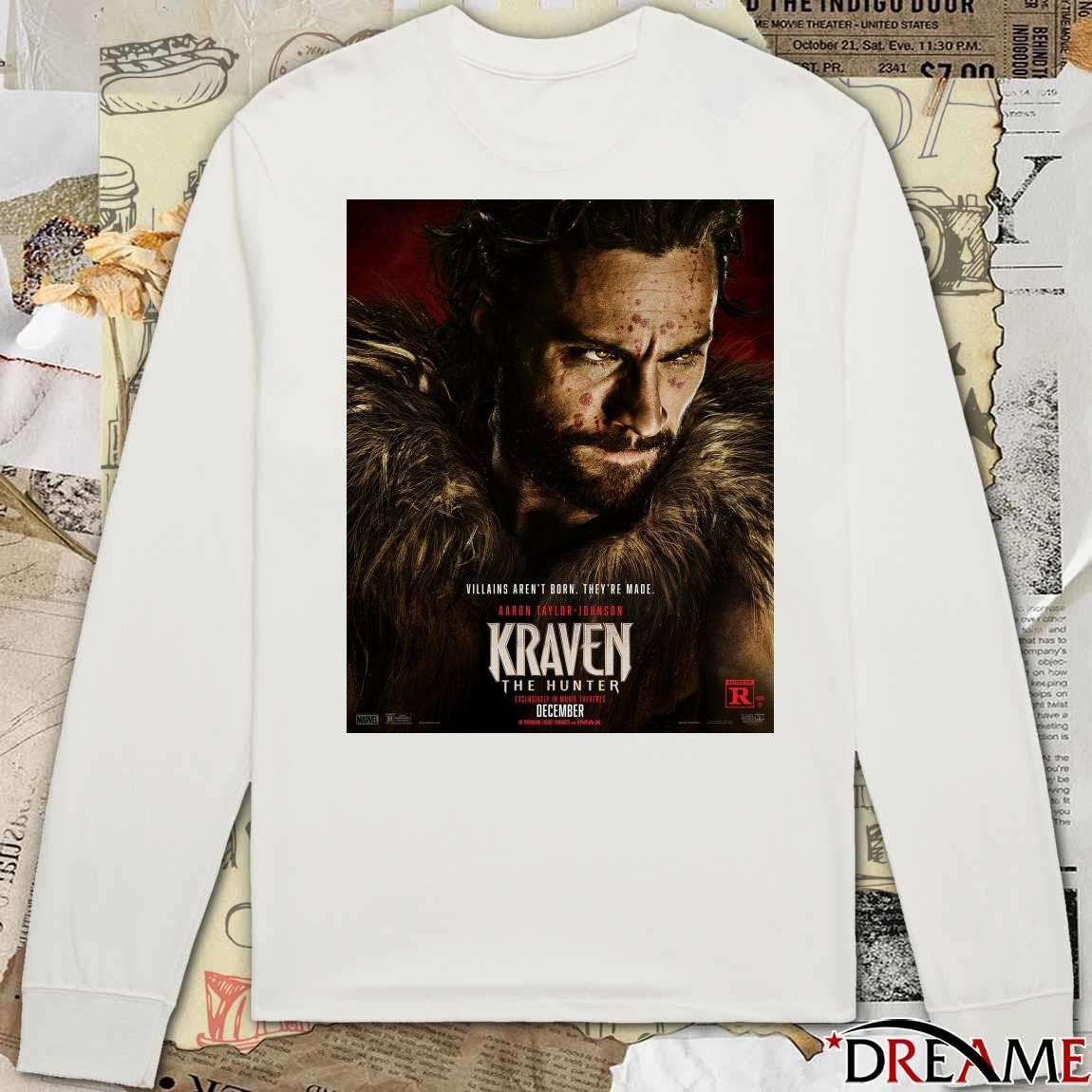 Official Marvel Villains aren't born, They're made, Aaron Taylor-Johnson Baltimore Kraven The ...