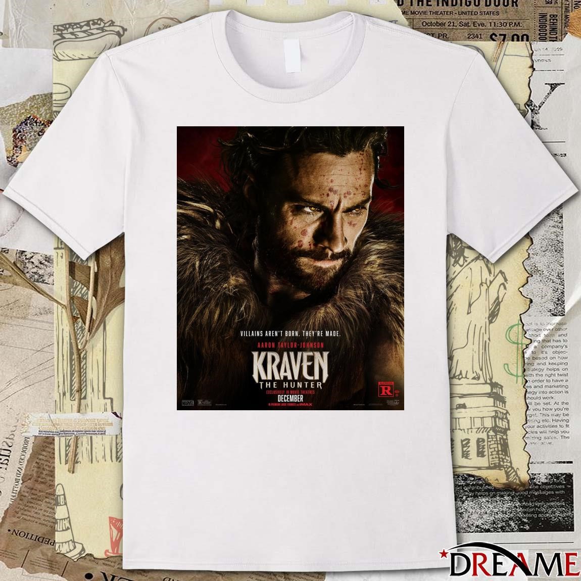 Official Marvel Villains aren't born, They're made, Aaron Taylor-Johnson Baltimore Kraven The ...