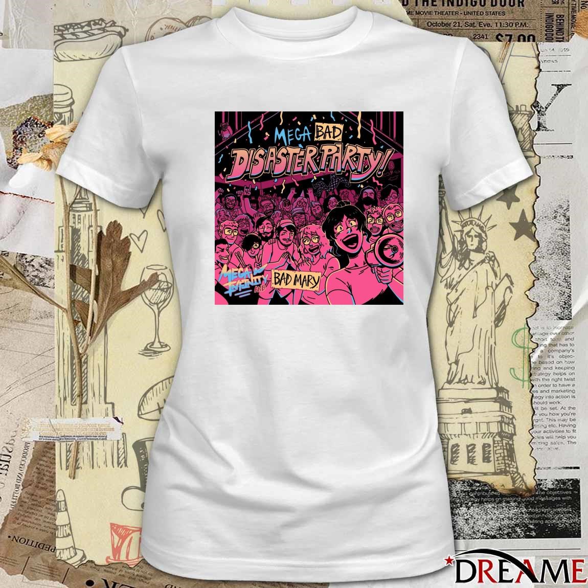 Official Mega Bad Disaster Party Mega Infinity And Bad Mary Poster t ...